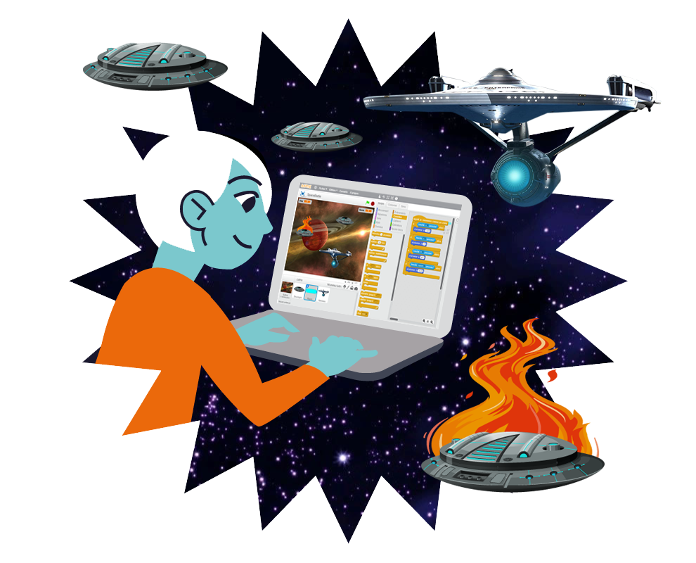 Programme le jeu Space Battle – Ateliers Geeks